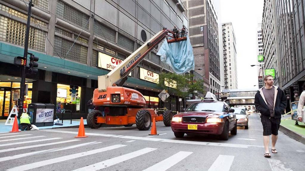 Jessica Stockholder completes Color Jam in the Loop June 5