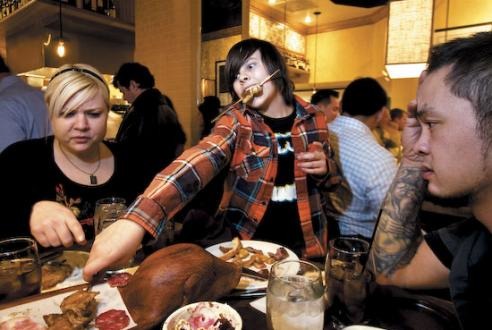 Buzzy restaurants