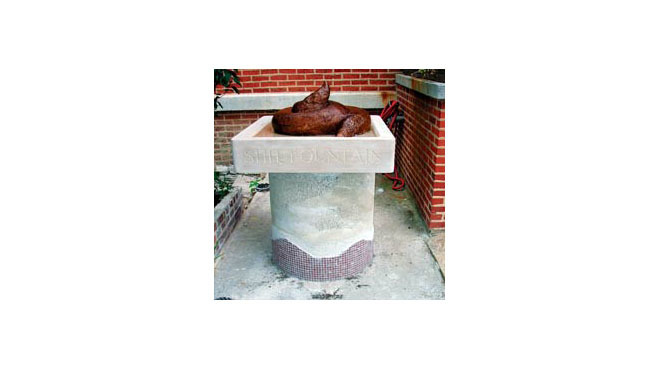 Fountain of waste