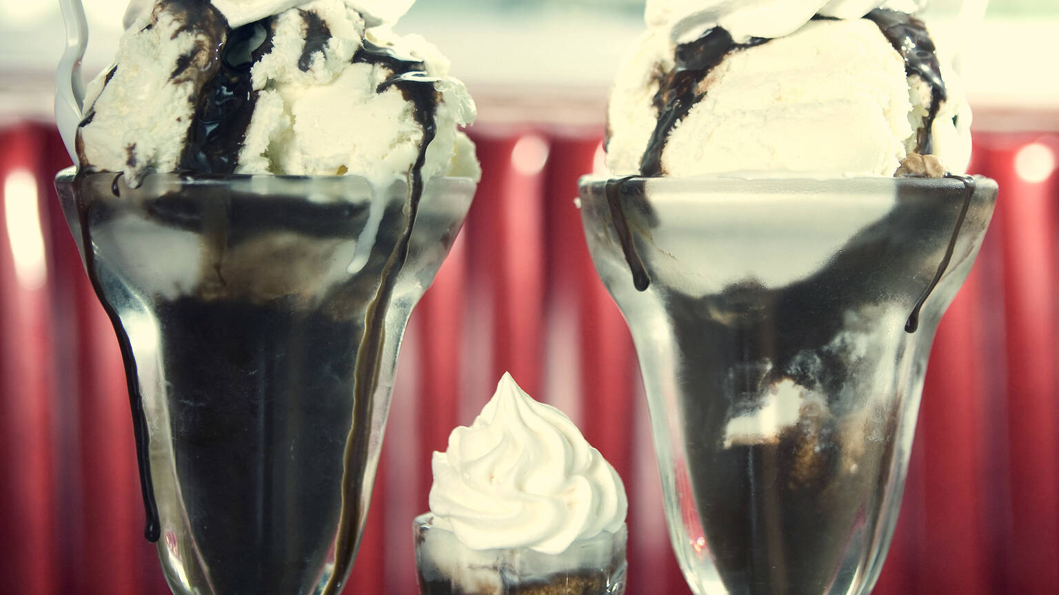 World's Smallest Sundae at Ed Debevic's