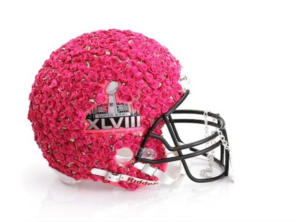 Check out designer-customized helmets for the Super Bowl (slide show)