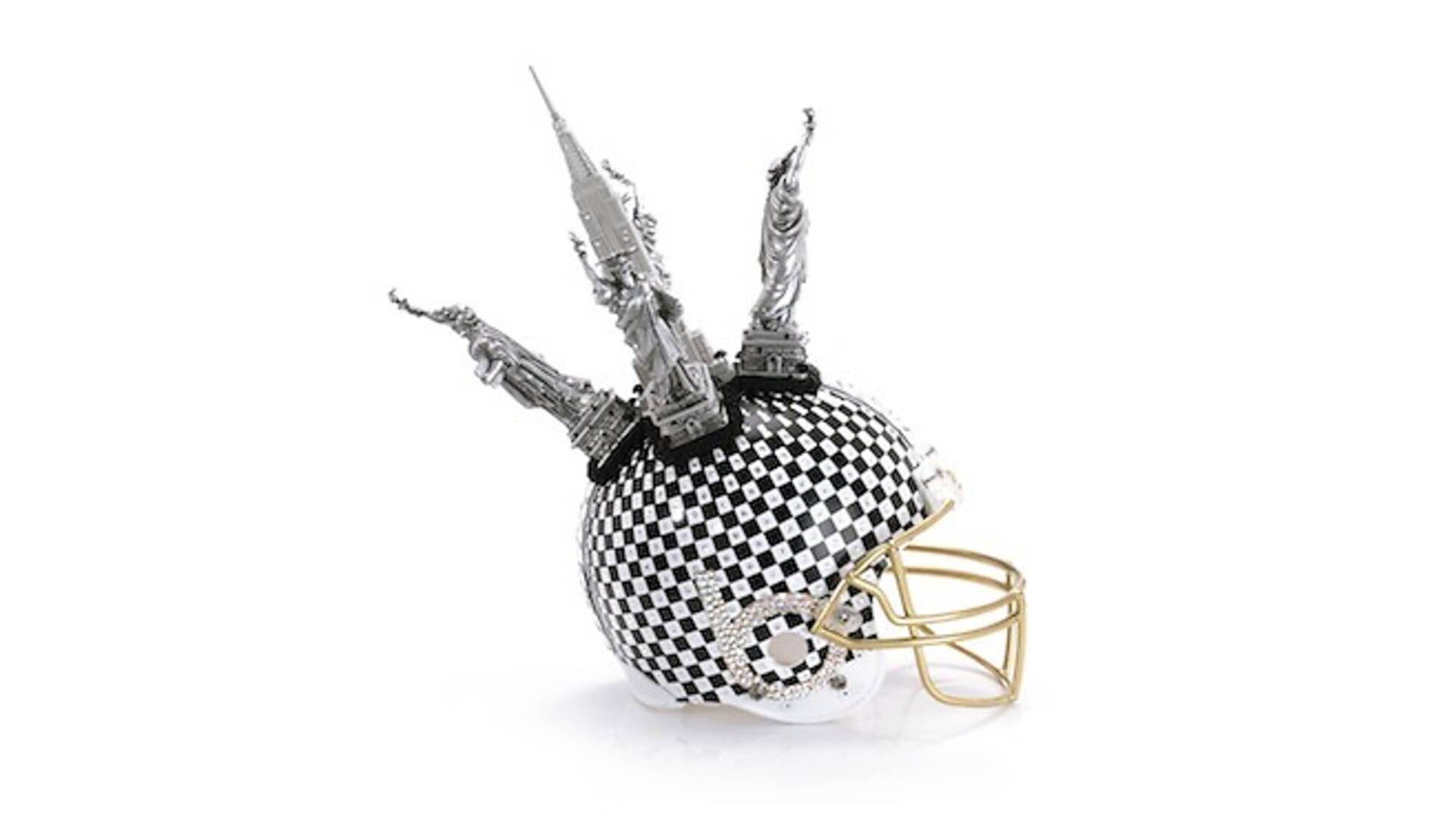 Check out designer-customized helmets for the Super Bowl (slide show)