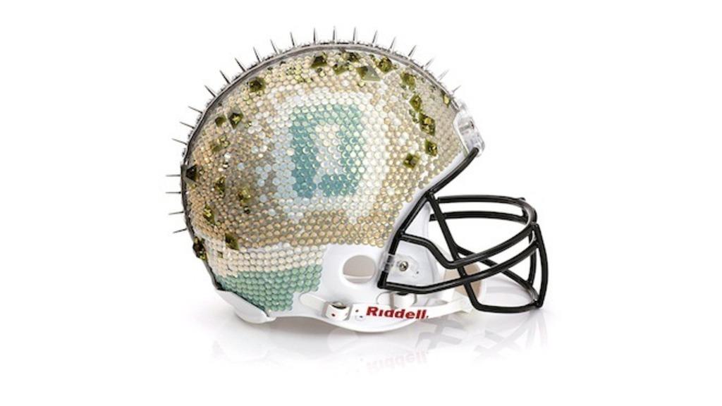 Check out designer-customized helmets for the Super Bowl (slide show)