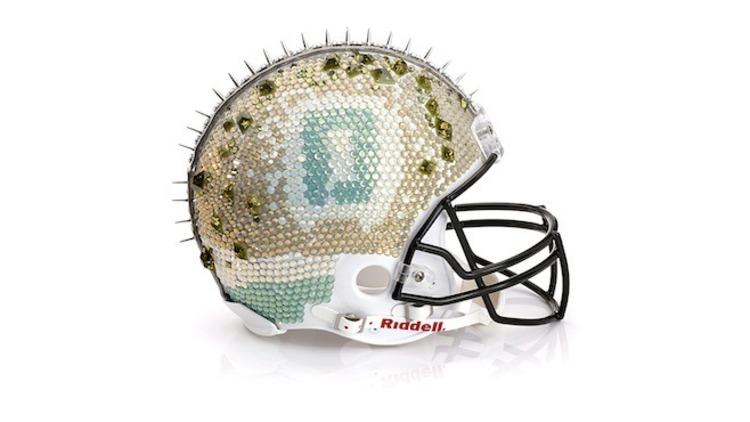 Check out designer-customized helmets for the Super Bowl (slide show)