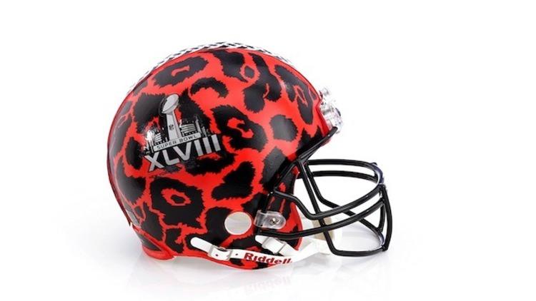 Check out designer-customized helmets for the Super Bowl (slide show)