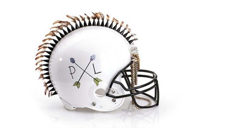 Check out designer-customized helmets for the Super Bowl (slide show)