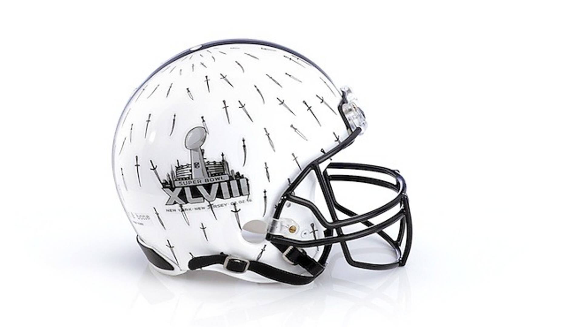 Check out designer-customized helmets for the Super Bowl (slide show)