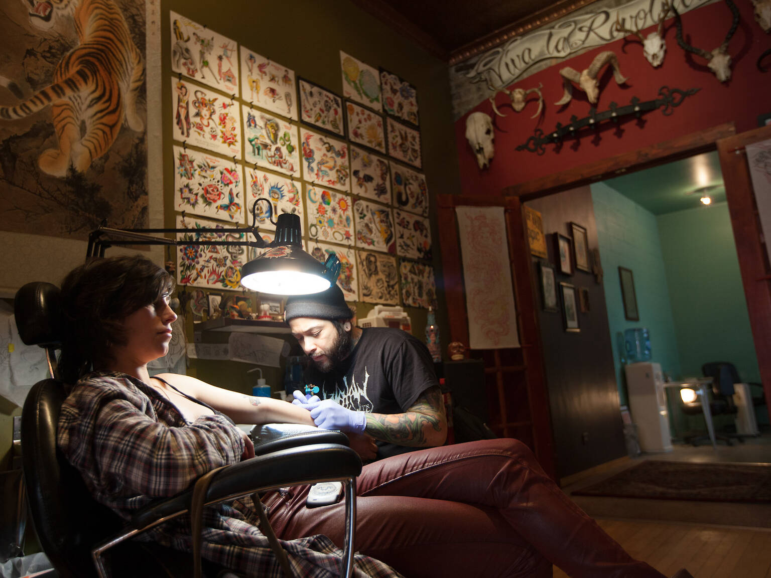 Tattoo shops for flash art, photorealism and more types of ink