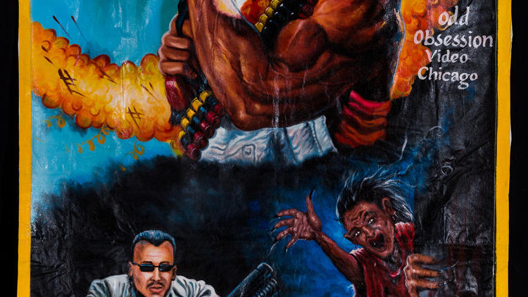 Odd Obsession owner exhibits Ghanaian movie posters