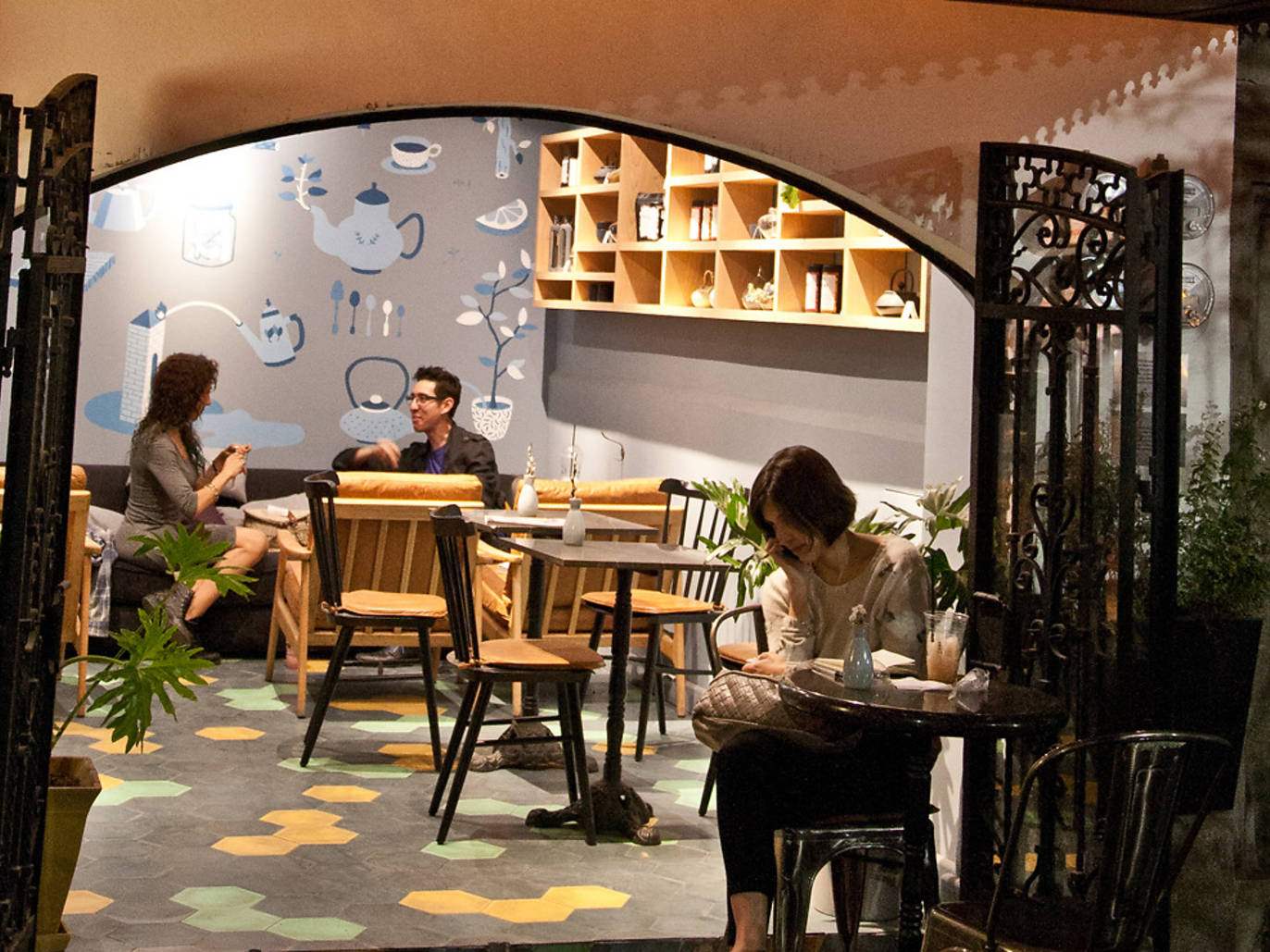 Casas de té en la CDMX