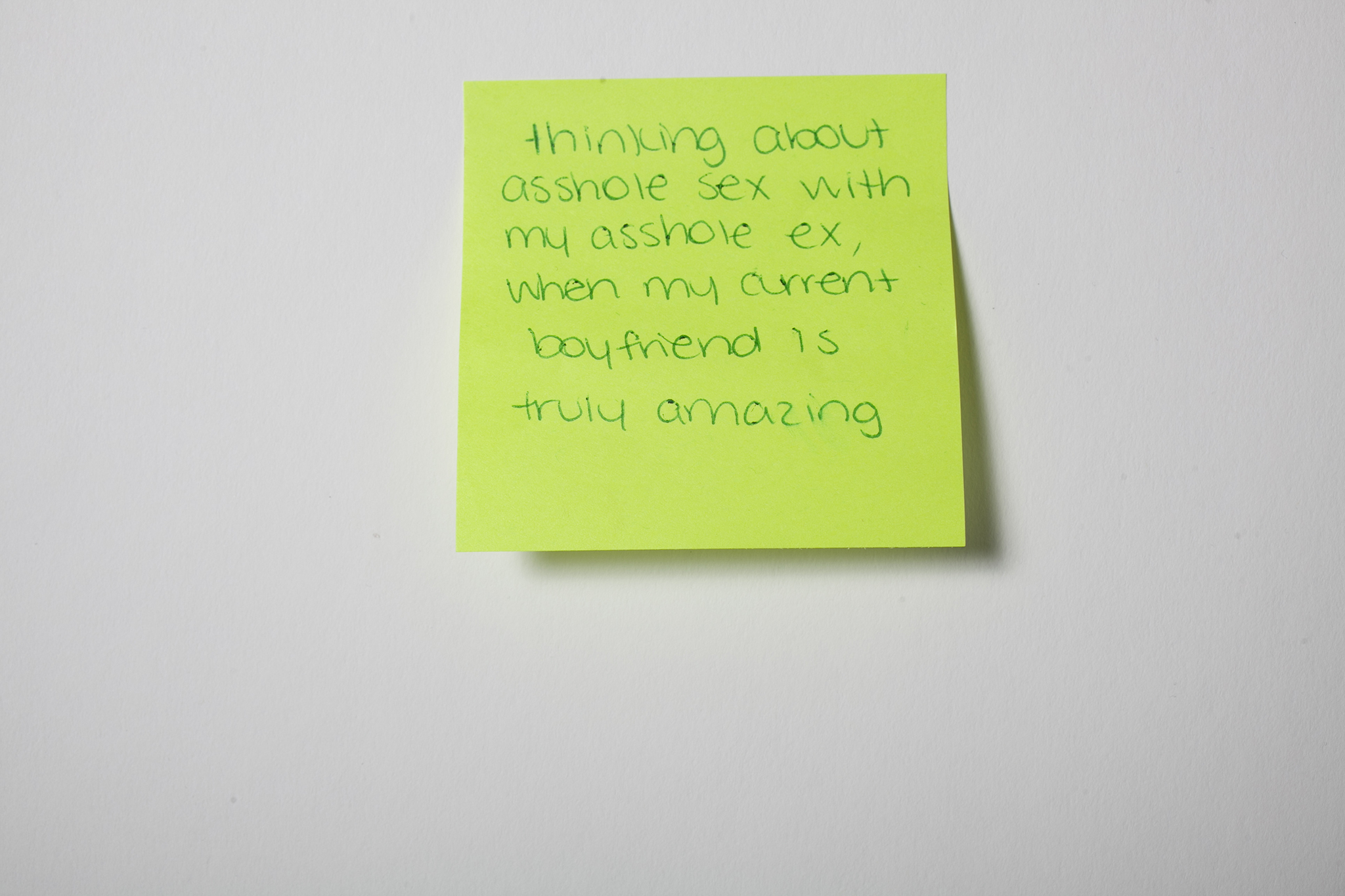 Sticky-note confessions: 23 New Yorkers share their worst vice