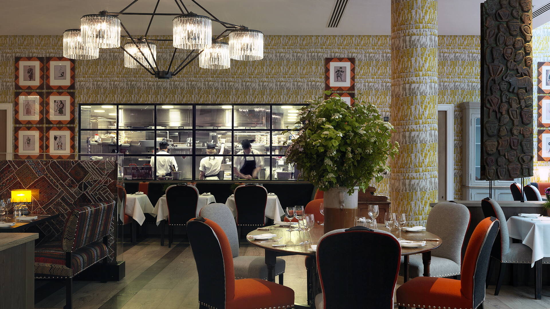 Ham Yard Bar and Restaurant | Restaurants in Soho, London