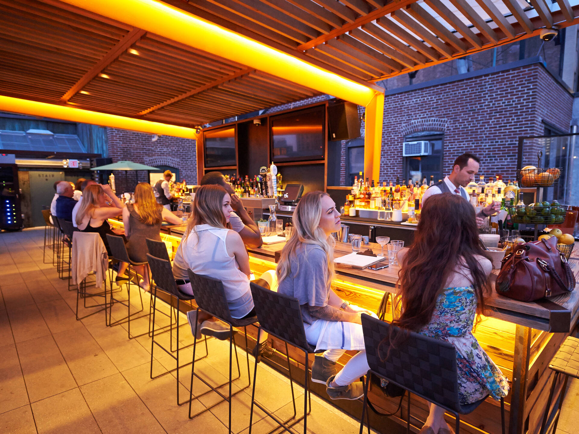 Best outdoor bars and drinking spots for fall in NYC