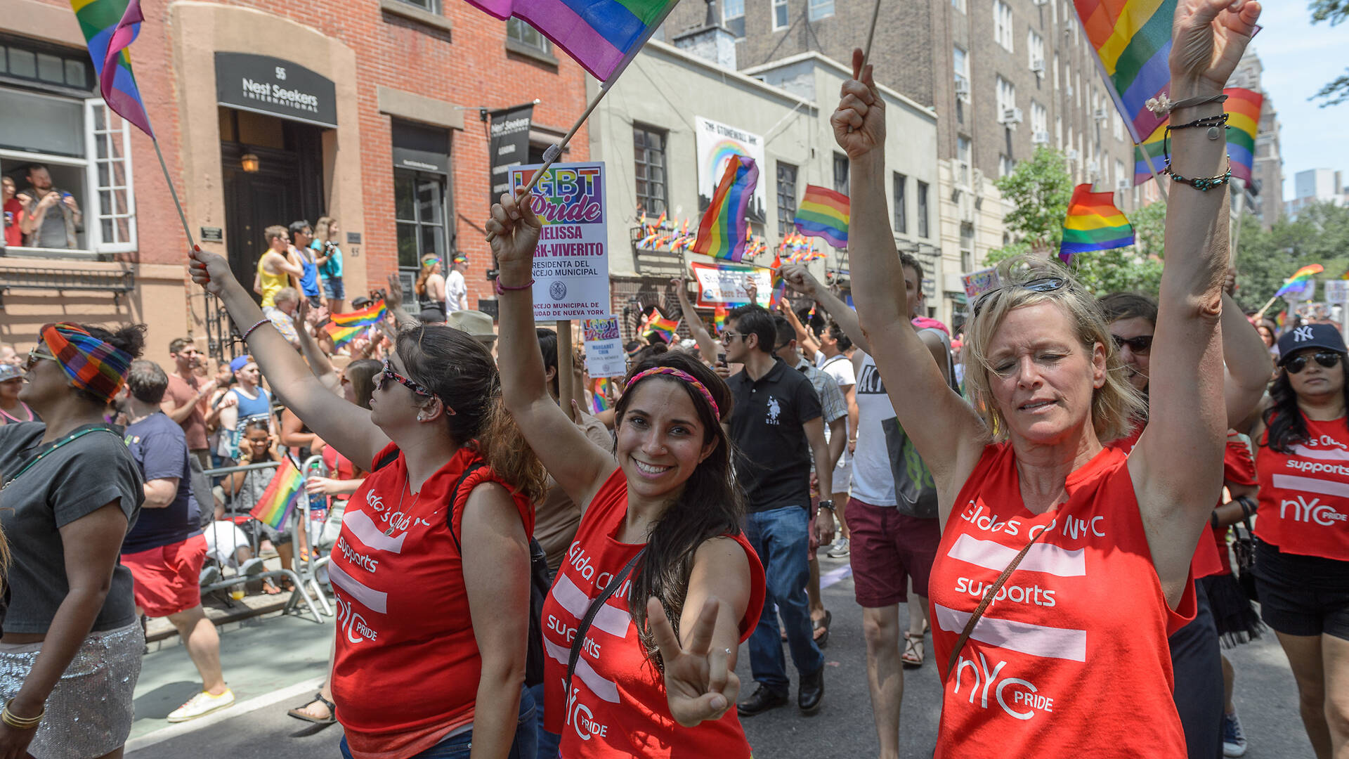 Check out these wonderful photos of the NYC Pride March