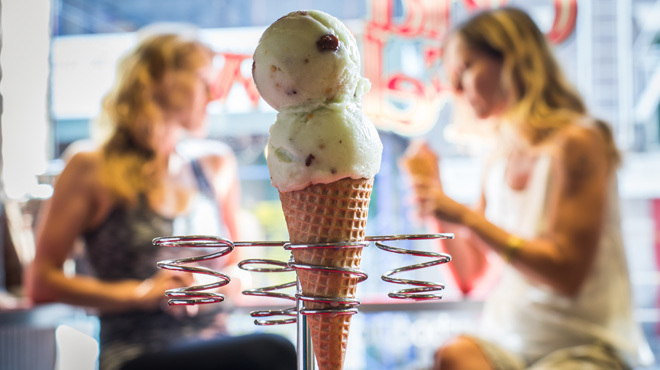 Swim in a pool of rainbow sprinkles this summer at the Museum of Ice Cream