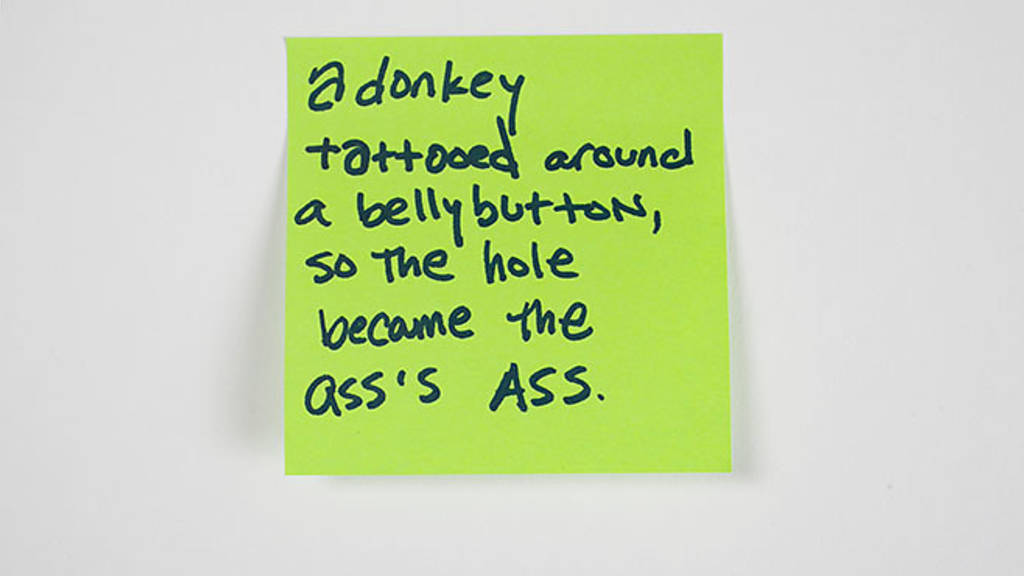 Sticky-note confessions: New Yorkers share the 18 worst tattoos they've ...