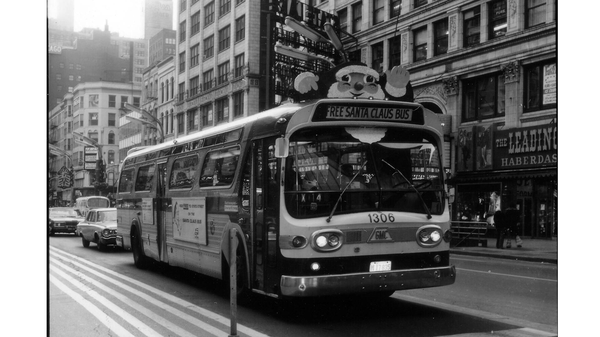 Vintage photographs of Chicago "L" trains and buses - slideshow