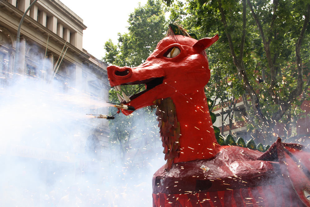 Dragons in Barcelona and where to find them