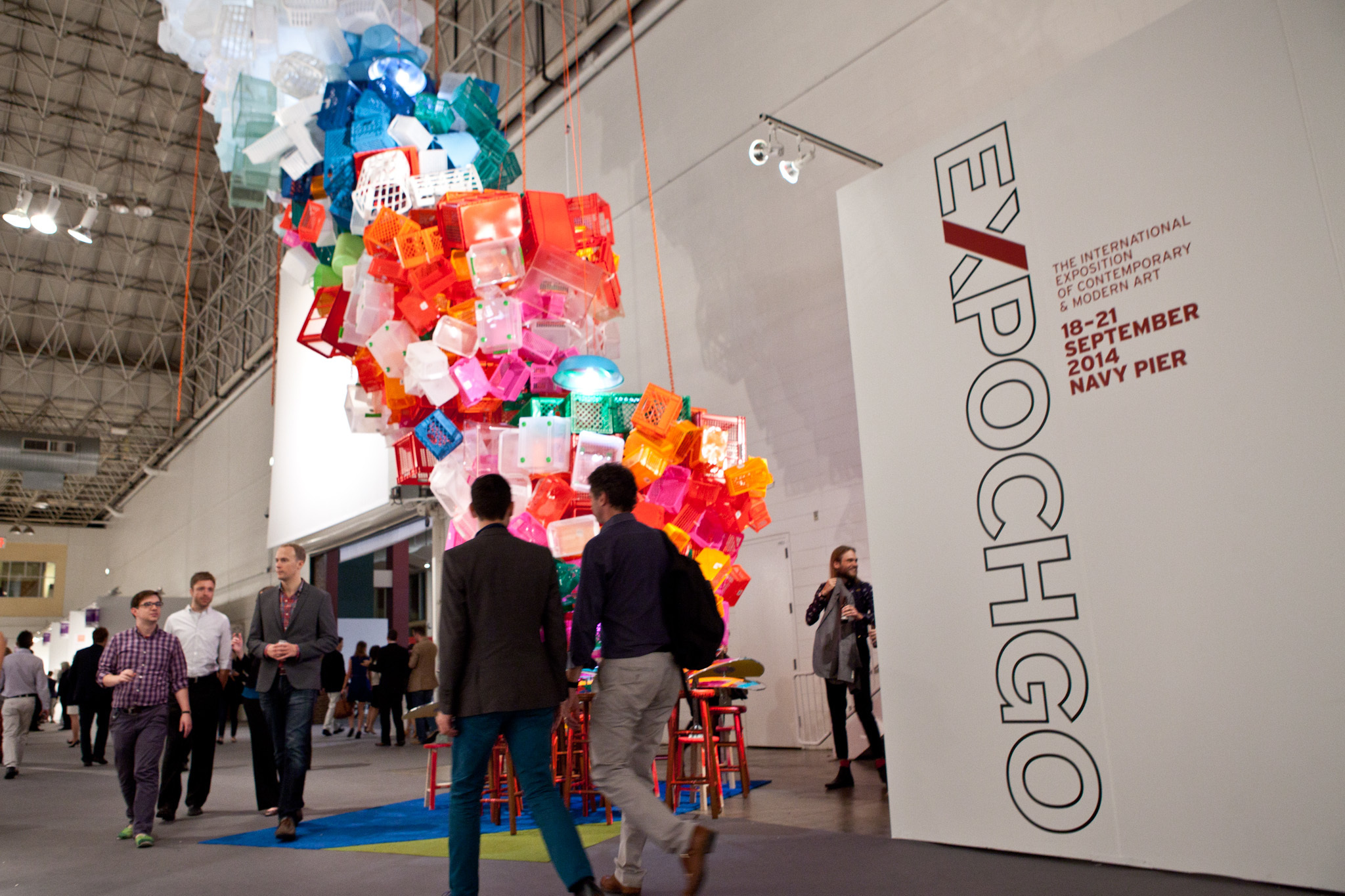 Photos from opening night at Expo Chicago - slideshow