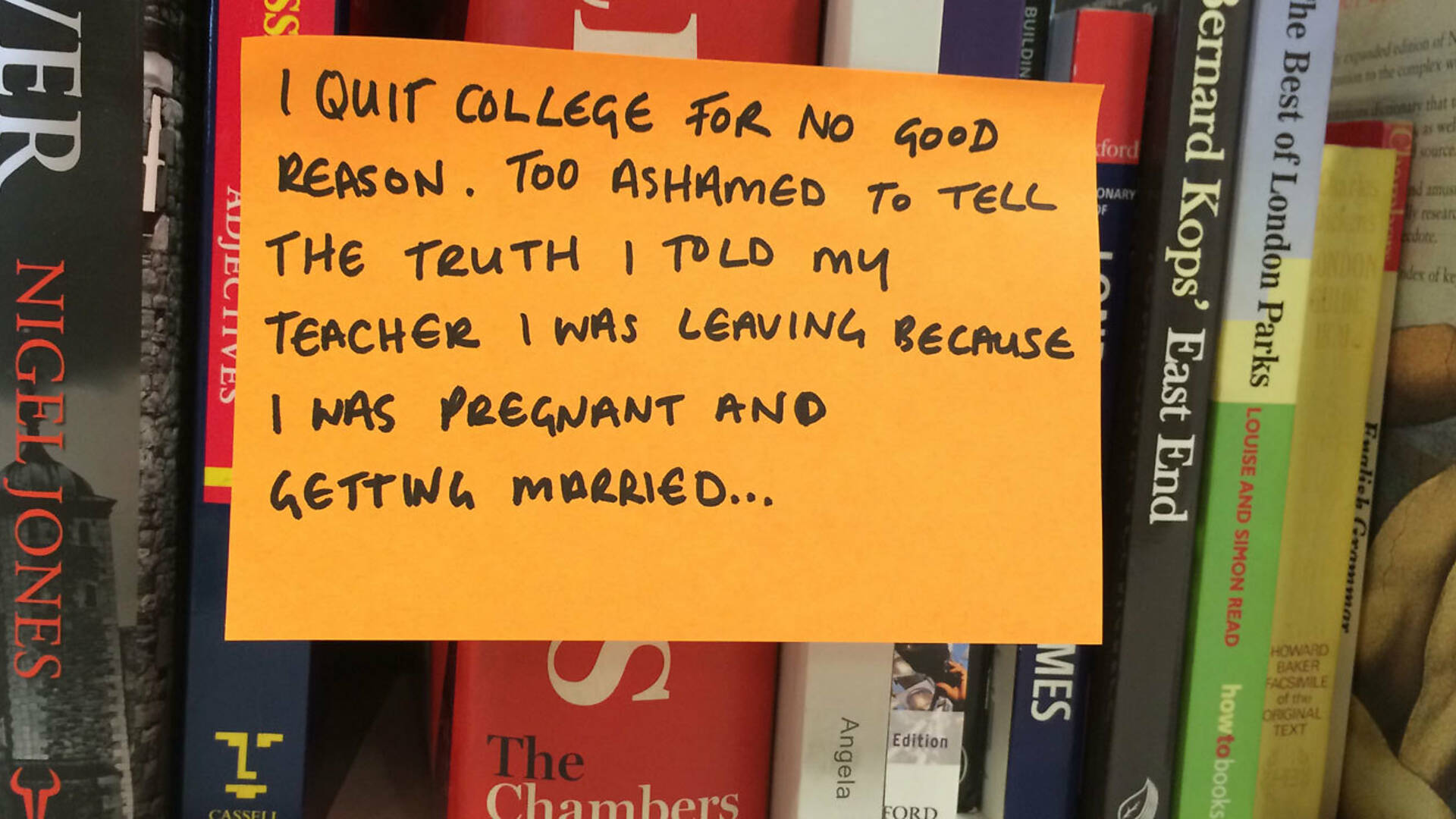 19 Londoners reveal the biggest lie they've ever told