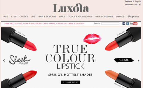 Luxola | Shopping in Singapore