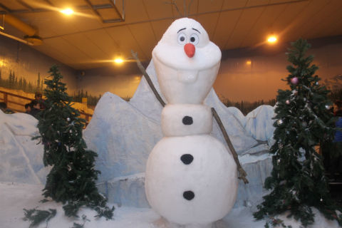 Disney's Olaf the Snowman at Snow City | Kids in Singapore