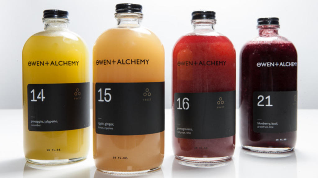 We tried all the juices at Owen + Alchemy