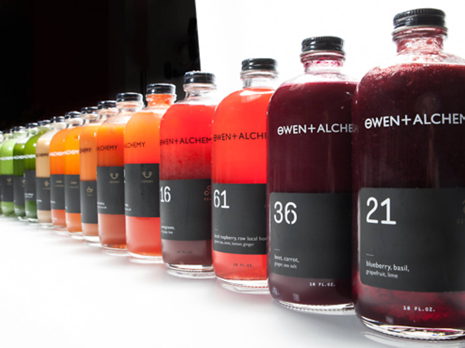 We tried all the juices at Owen + Alchemy