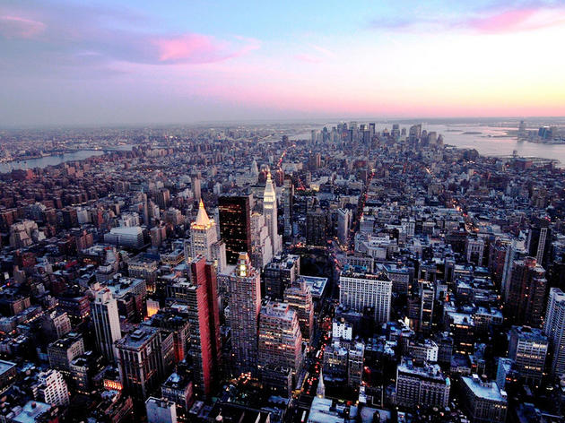 See a sunset NYC tourists will rave about with our pick of stunning photos