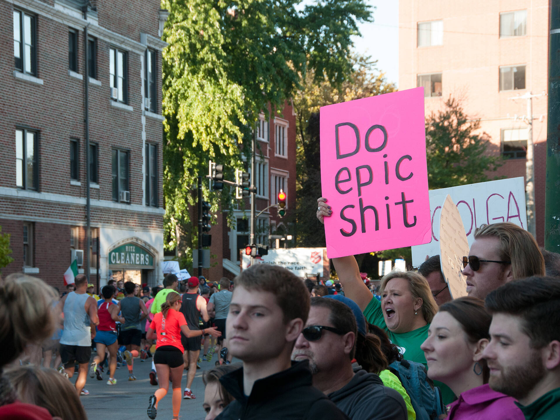 The funniest spectator signs from past marathons