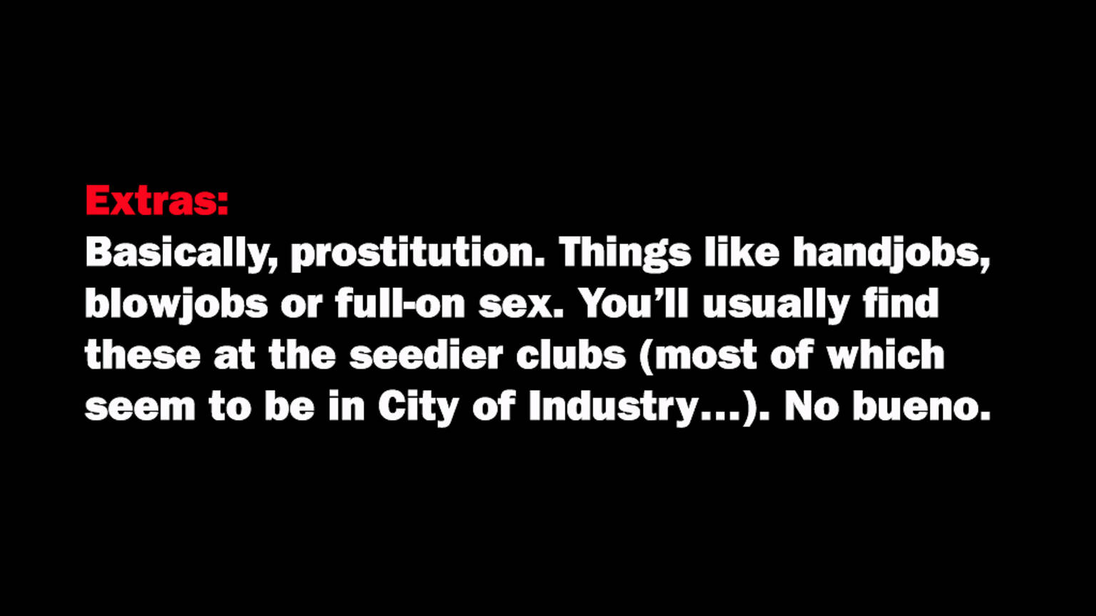 Strip club lingo explained
