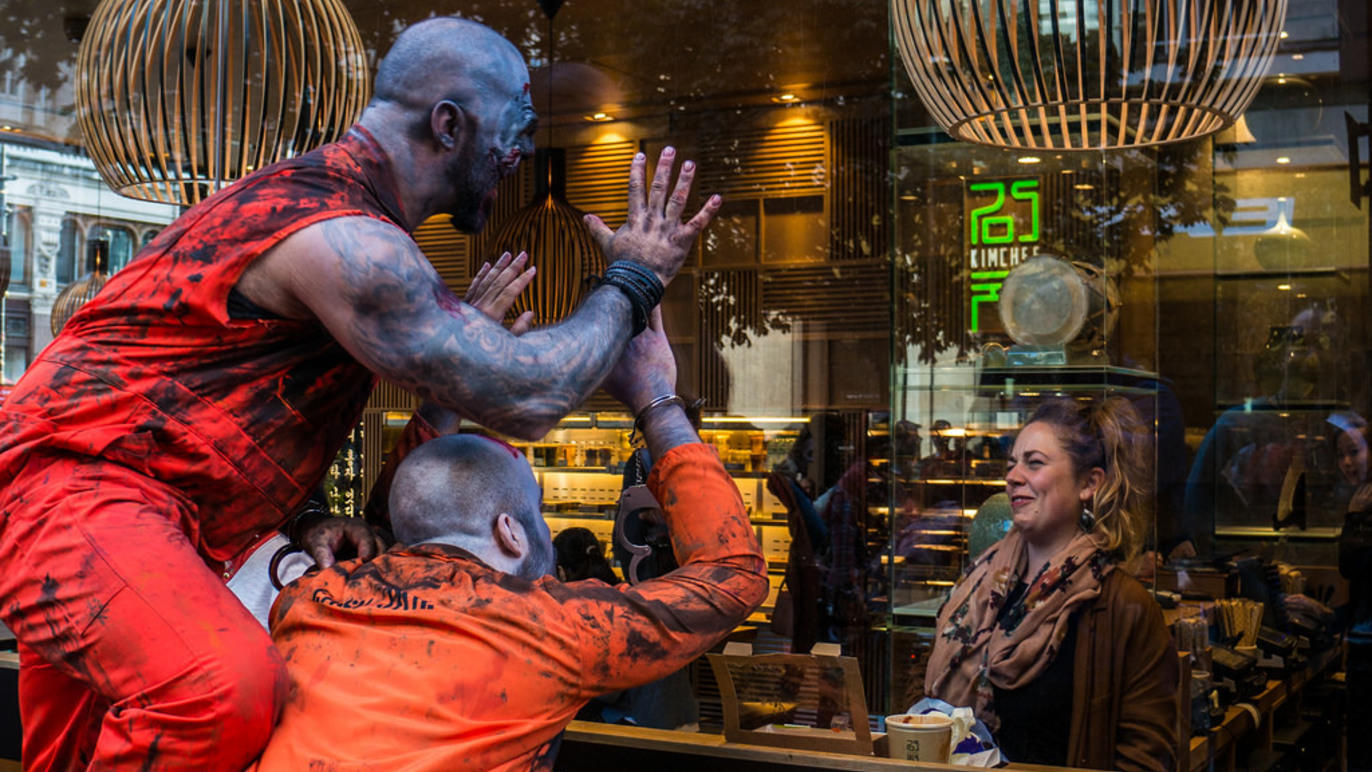 45 ghastly photos of World Zombie Day in London