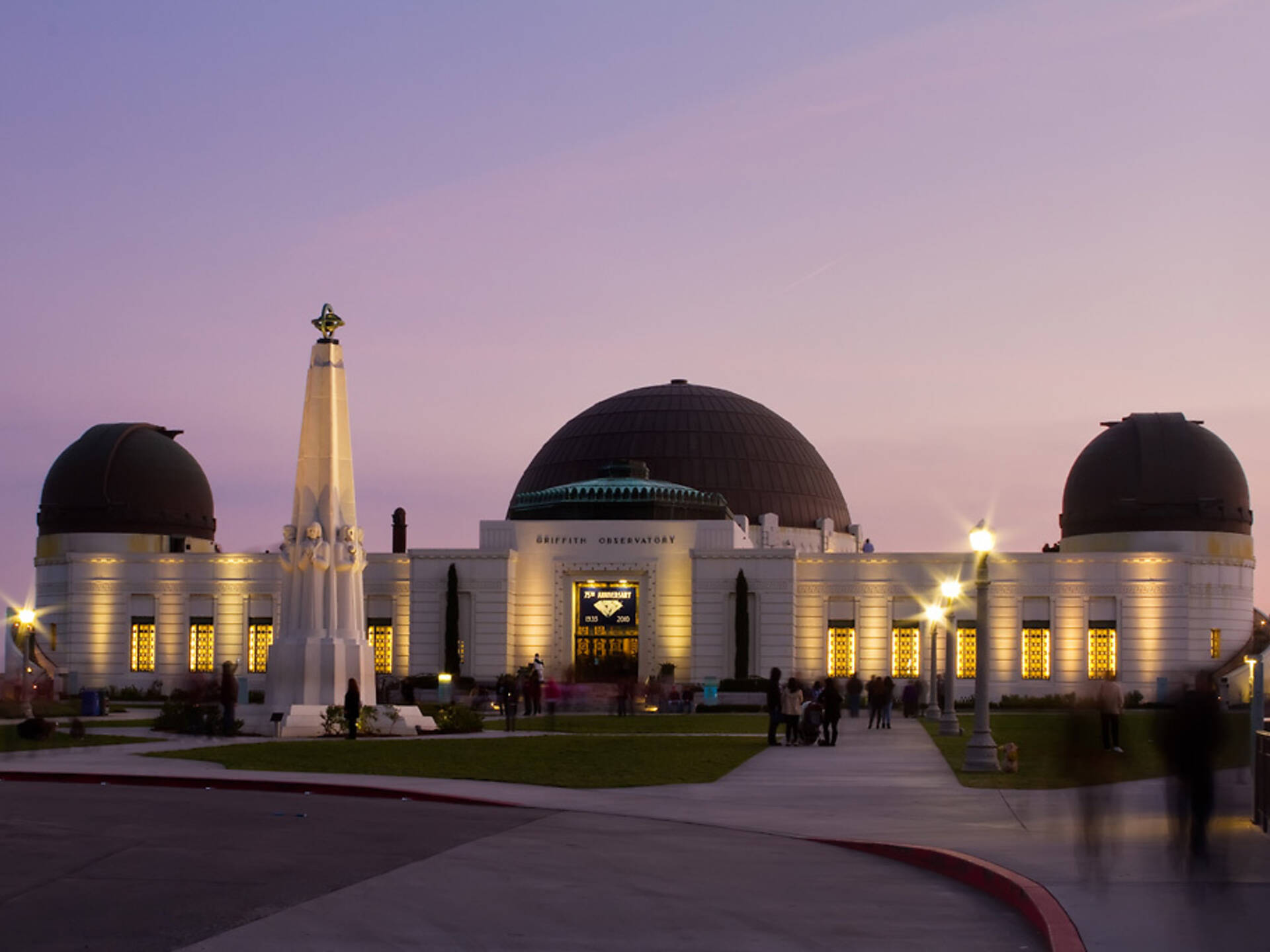 Historic attractions in Los Angeles including Griffith Park