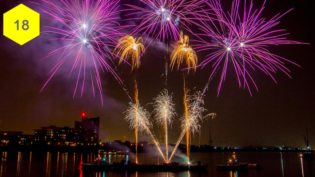 25 stunning photos of fireworks in London – Bonfire Night in London ...
