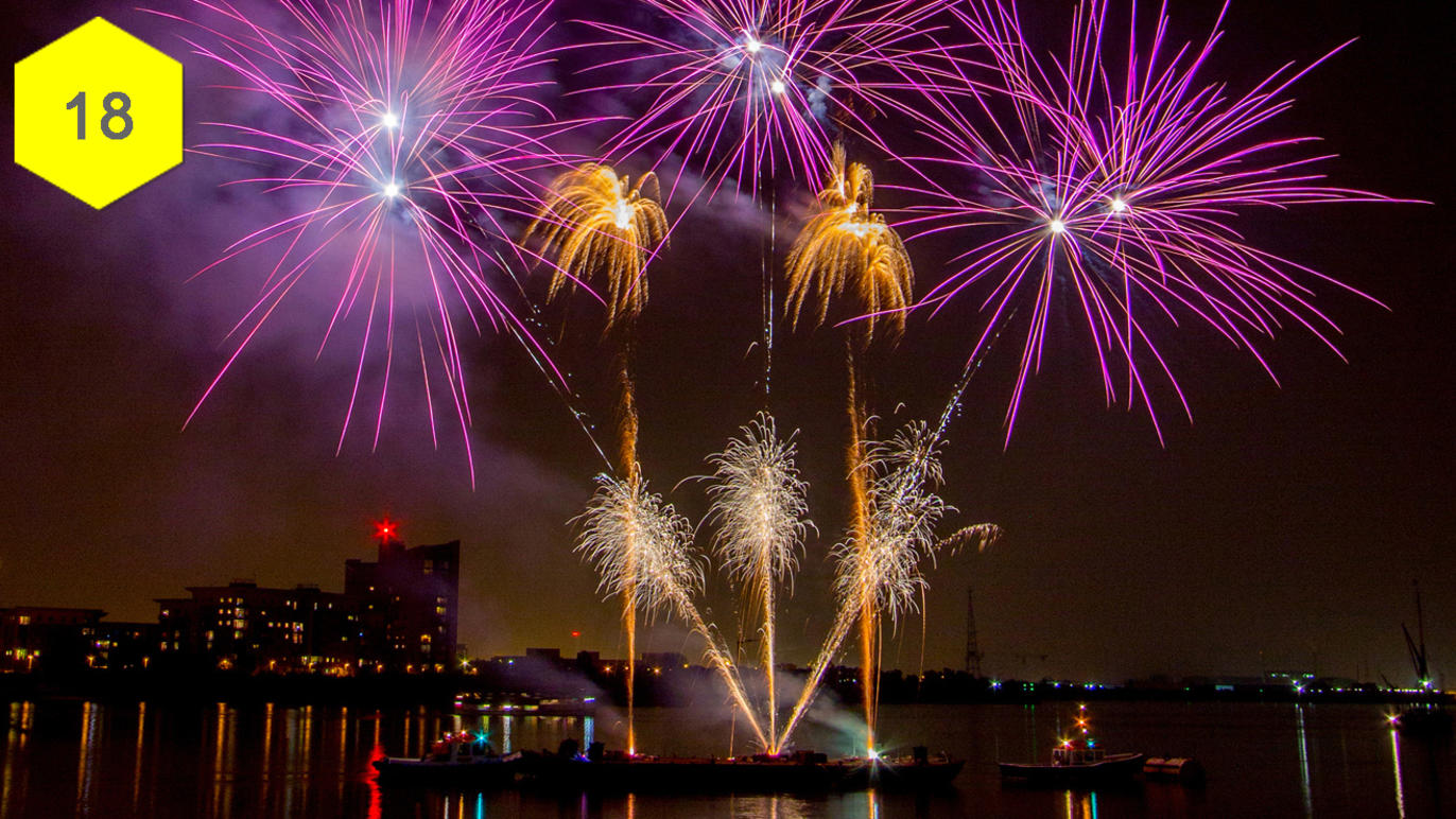 25 stunning photos of fireworks in London – Bonfire Night in London ...