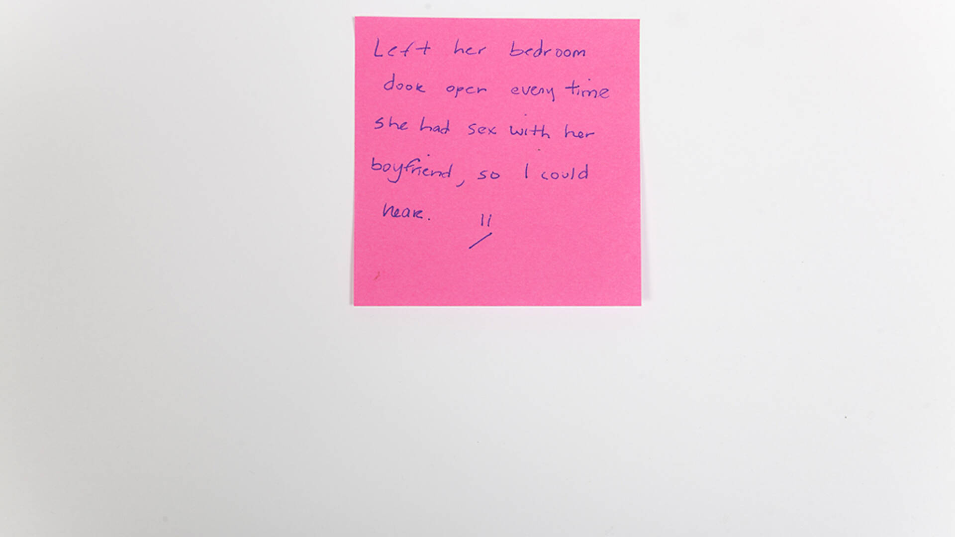 Sticky-note confessions: New Yorkers share their roommate horror stories