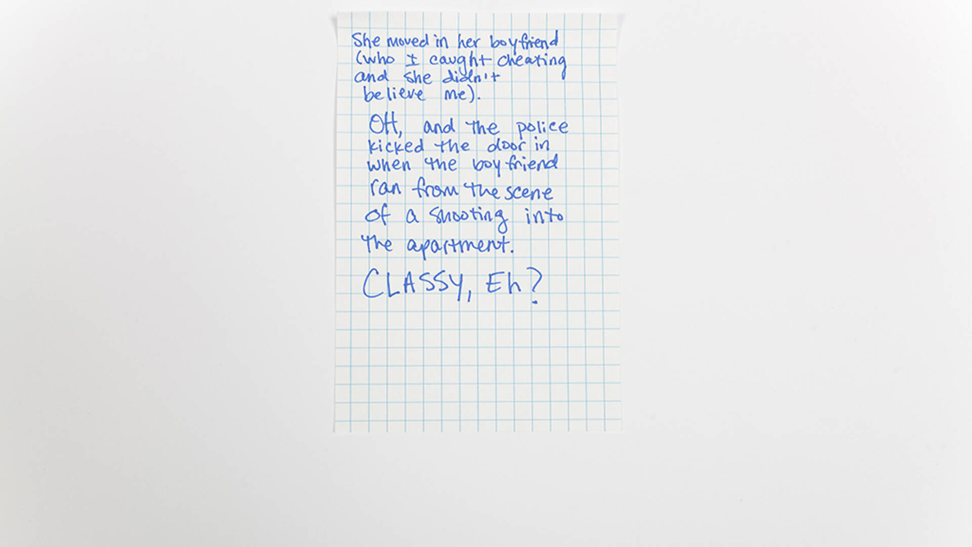 Sticky-note confessions: New Yorkers share their roommate horror stories