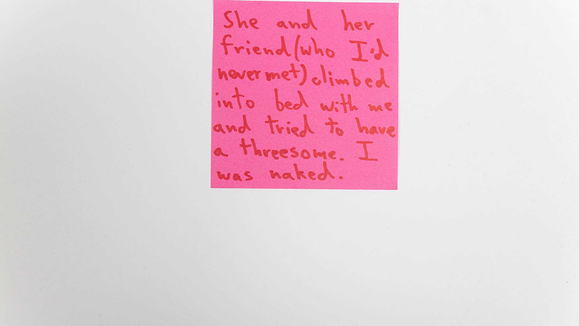 Sticky-note confessions: New Yorkers share their roommate horror stories