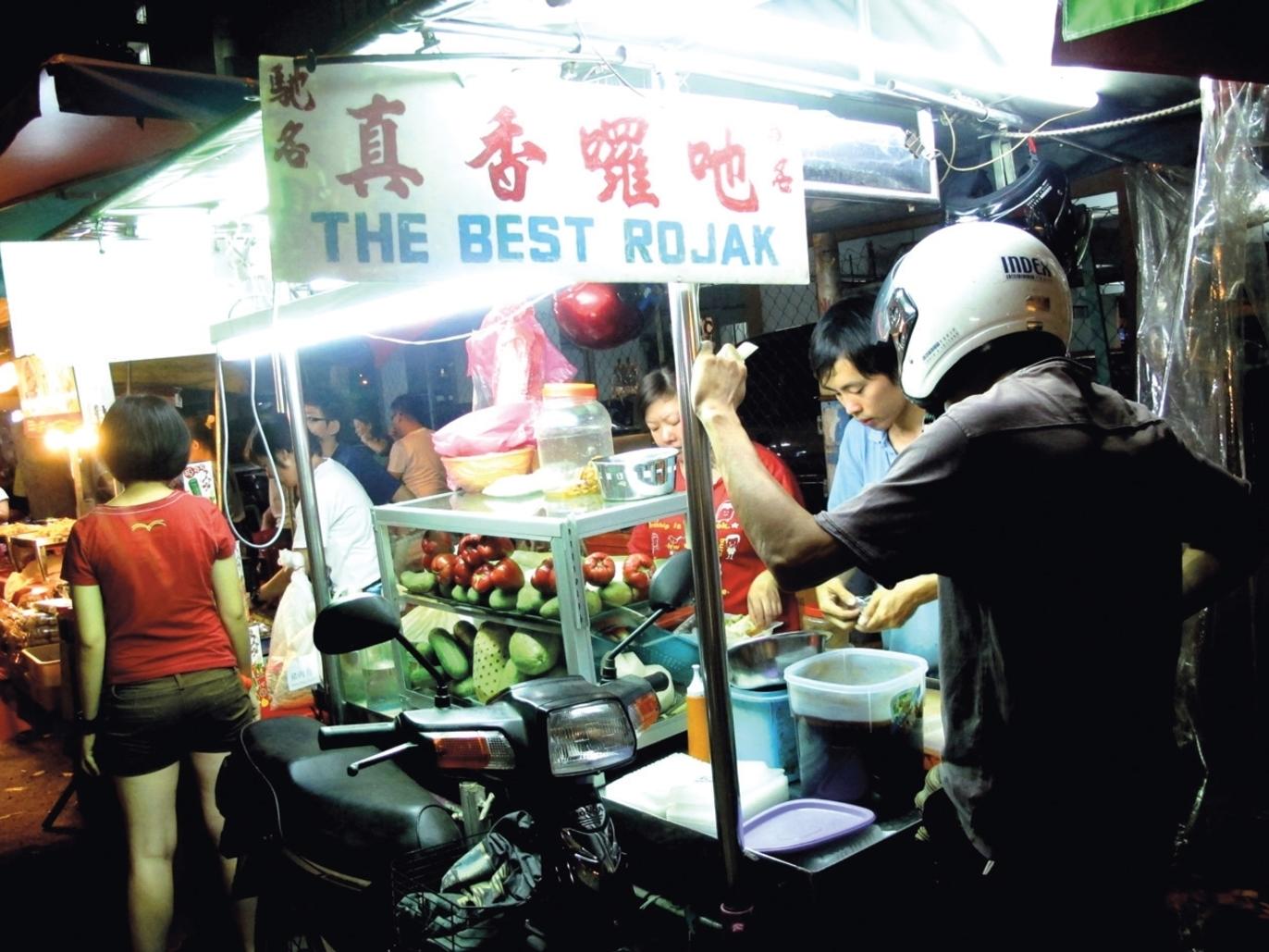 Night markets in Penang
