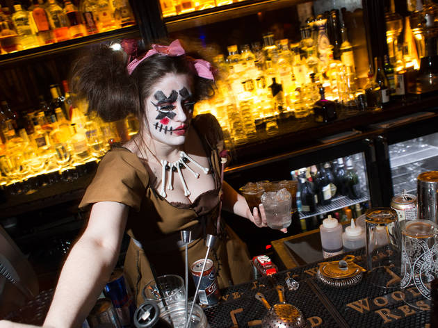 Photos from the Voodoo Ball Halloween party at Untitled (SLIDE SHOW)