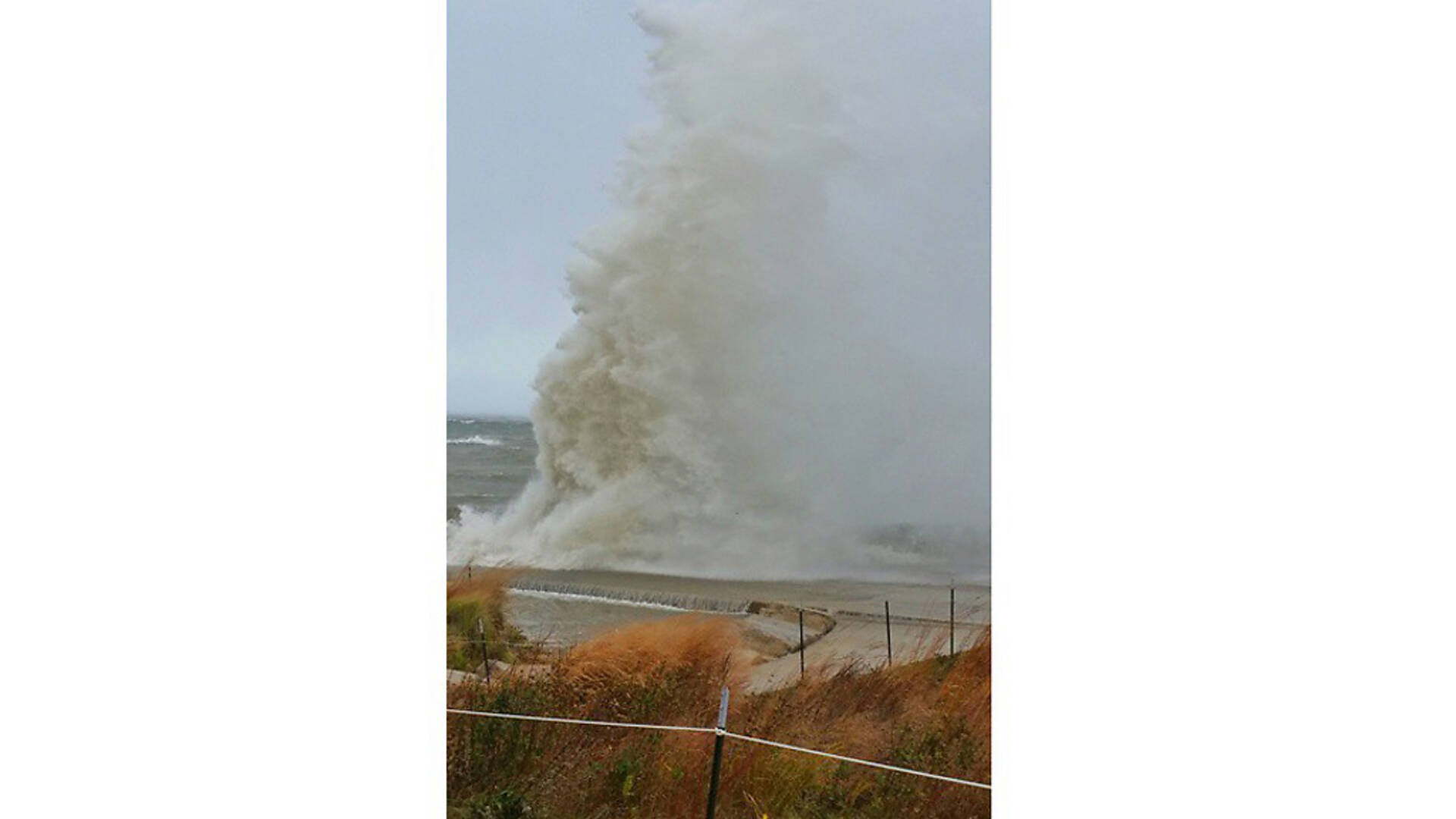 Intense photos from today's crazy HalloStorm