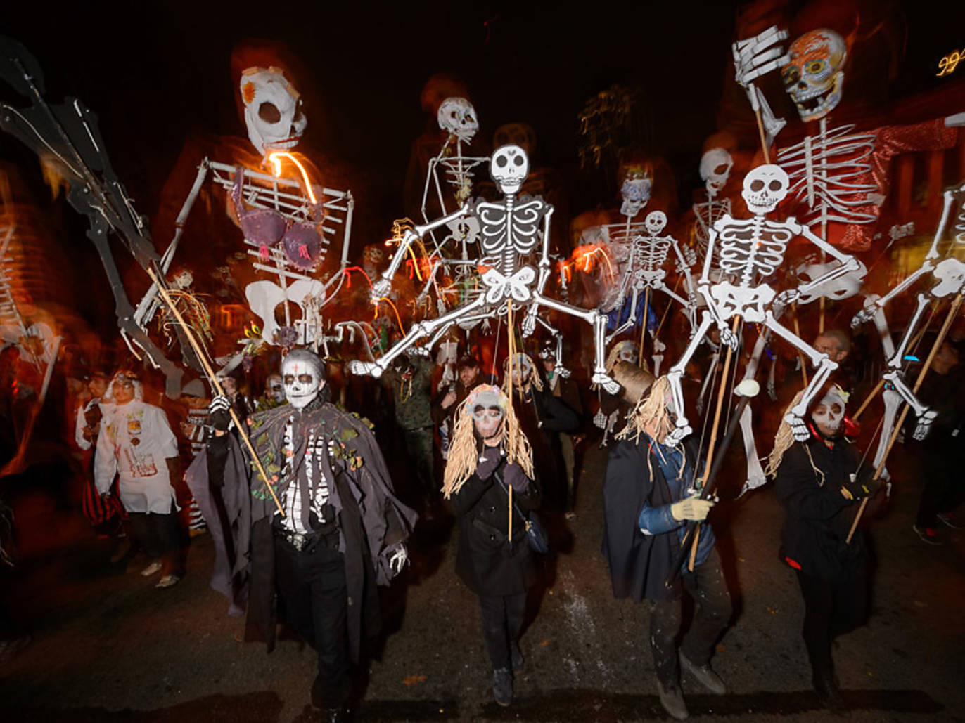 Village Halloween Parade in NYC 2020