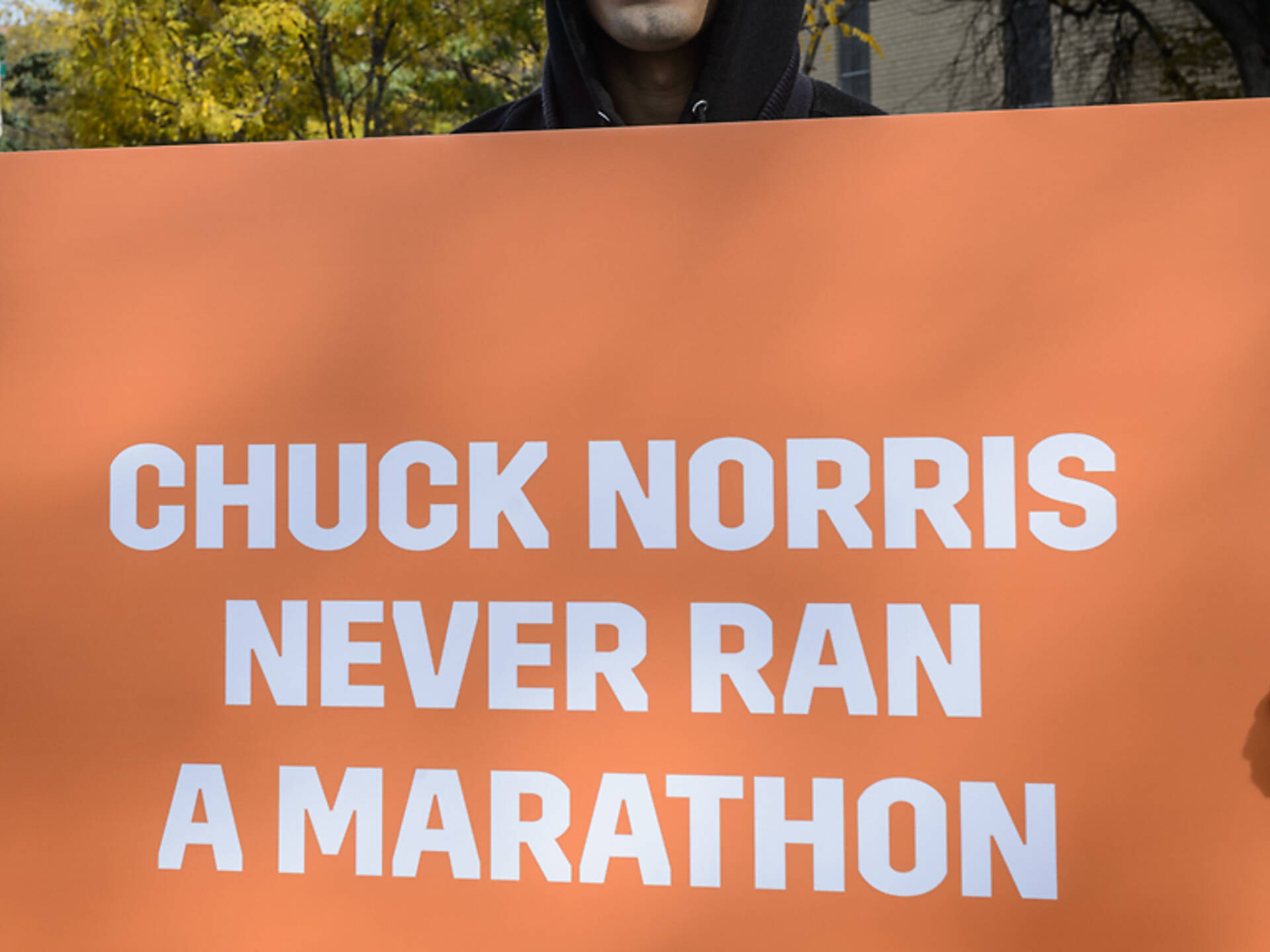 The funniest spectator signs from past marathons
