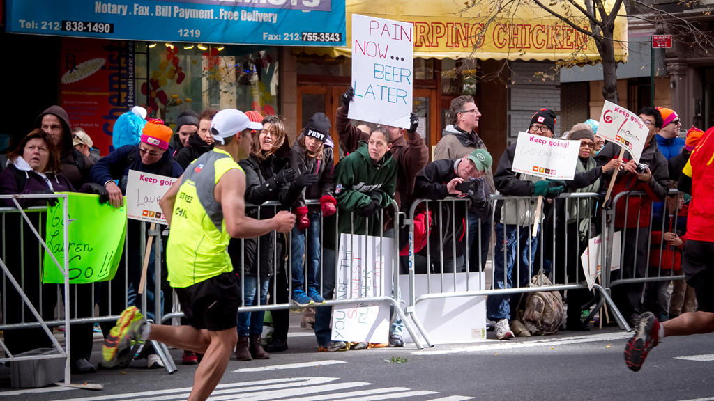 The 49 best signs from the 2014 New York City Marathon