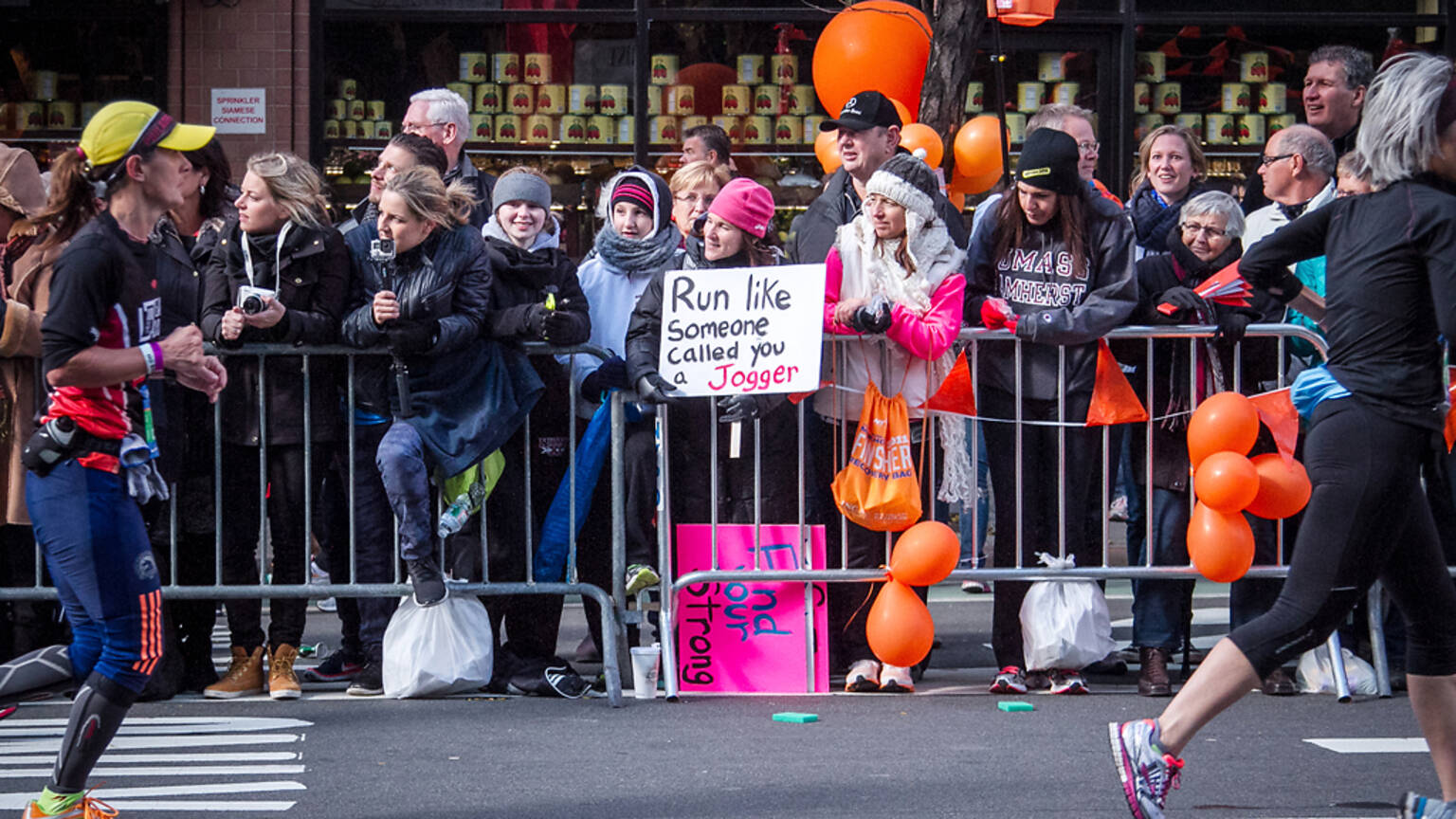 The funniest spectator signs from past marathons