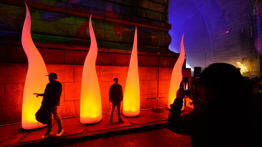 The 26 best photos from New York’s first Festival of Light