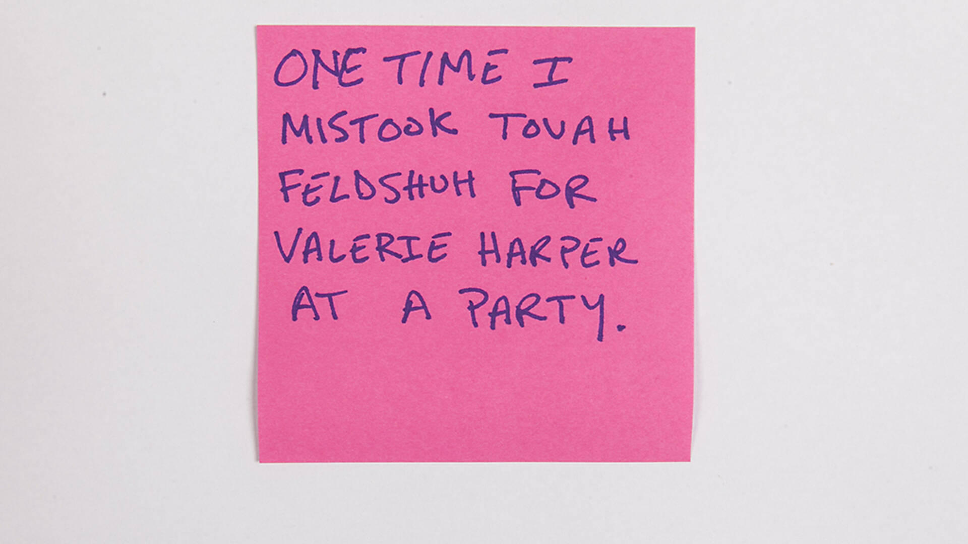 Sticky-note confessions: New Yorkers share their funniest NYC celebrity ...