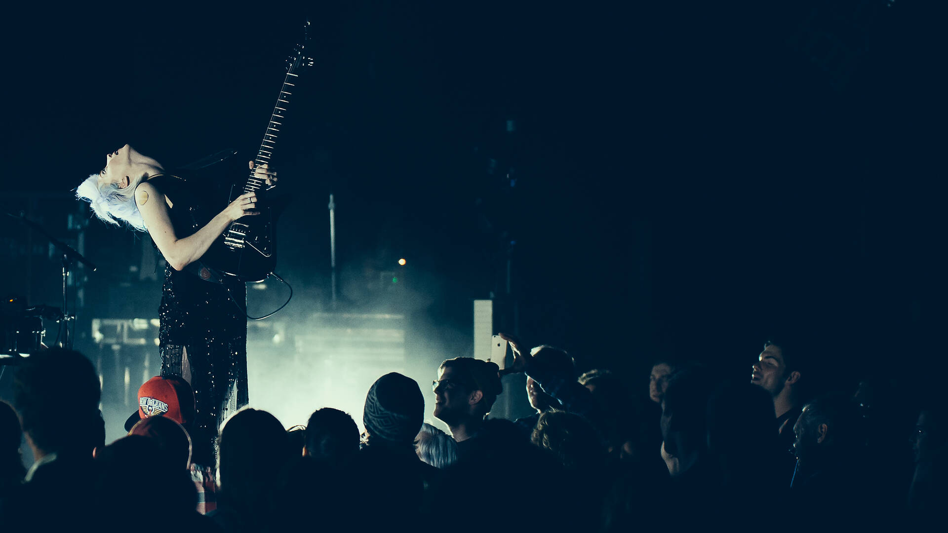 St. Vincent at Chicago Theatre concert pictures