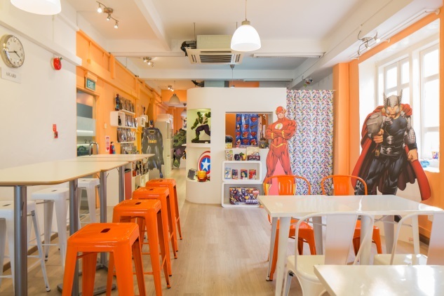Superhero Concept | Restaurants in Raffles Place, Singapore