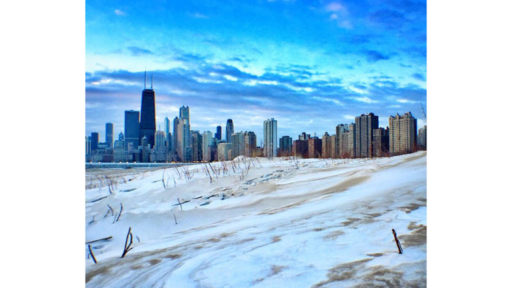 Chicago looks beautiful when frozen solid